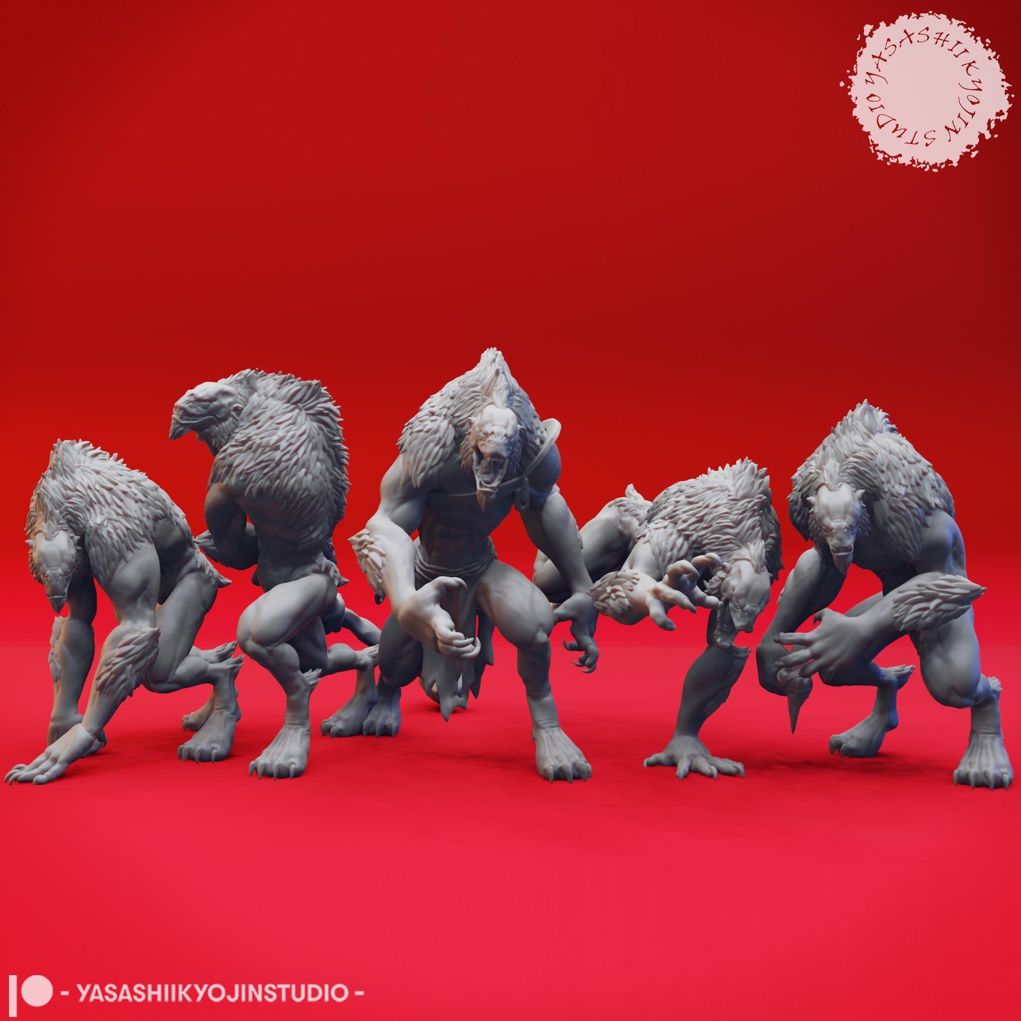 Quaggoth miniature by Yasashii Kyojin Studio – Planar Gateway Miniatures